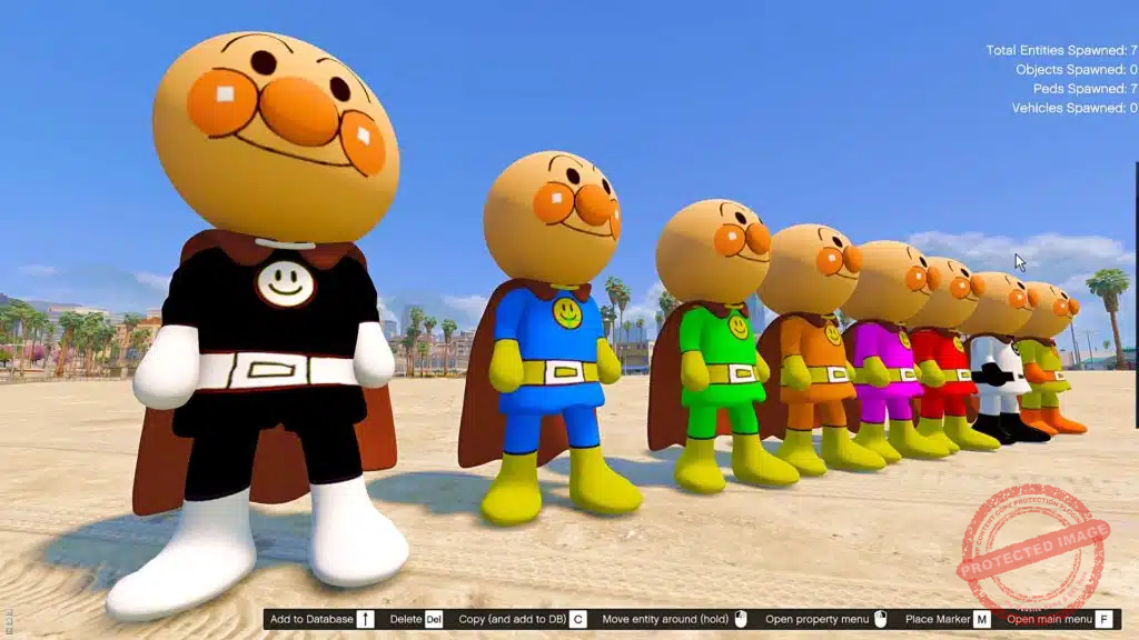 GTA 5 Mod Anpanman - GTA 5 Mods Website
