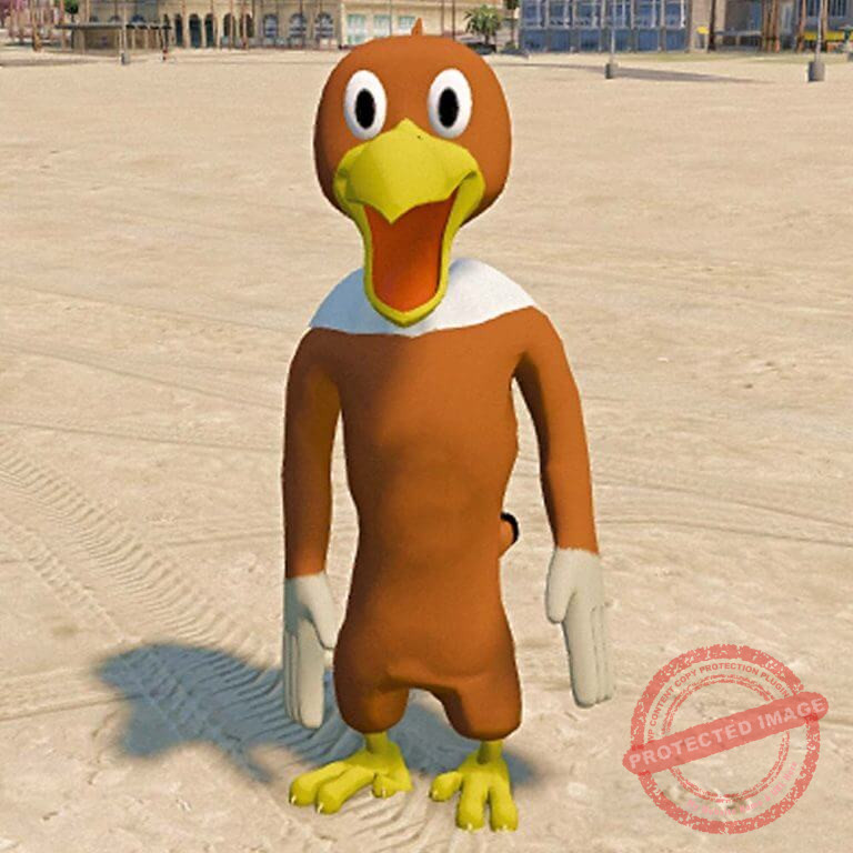 GTA 5 Mod Brown Bird in Tom & Jerry - GTA 5 Mods Website