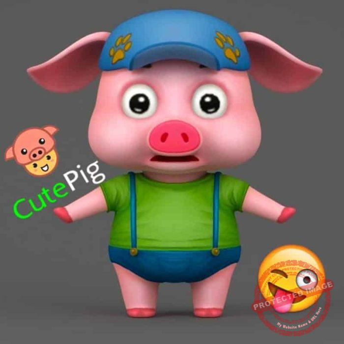 GTA 5 Mod Cartoon Pig - GTA 5 Mods Website