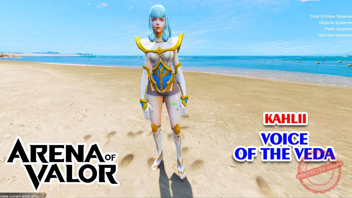 GTA 5 Mod Kahlii Voice of the Veda Arena of Valor - GTA 5 Mods Website