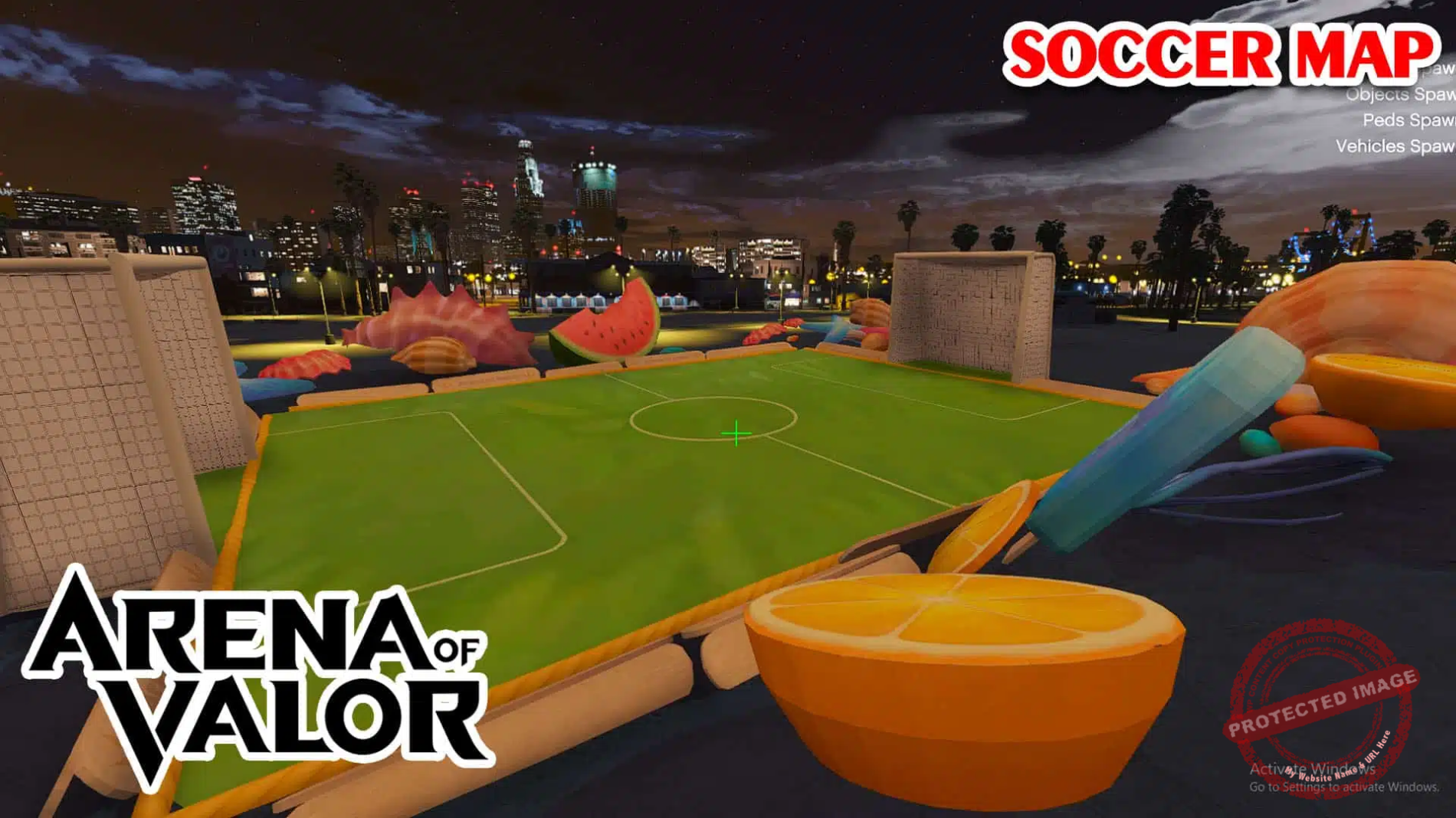 GTA 5 Mod Soccer Map Arena of Valor - GTA 5 Mods Website