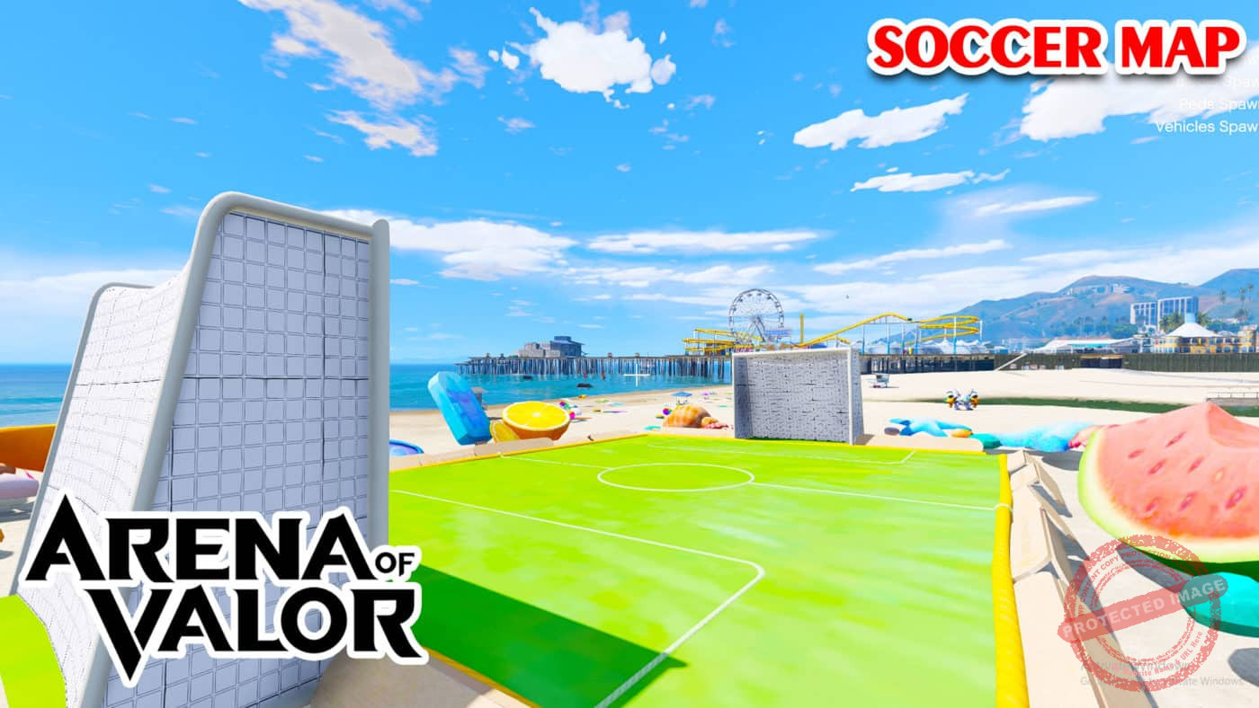 GTA 5 Mod Soccer Map Arena of Valor - GTA 5 Mods Website