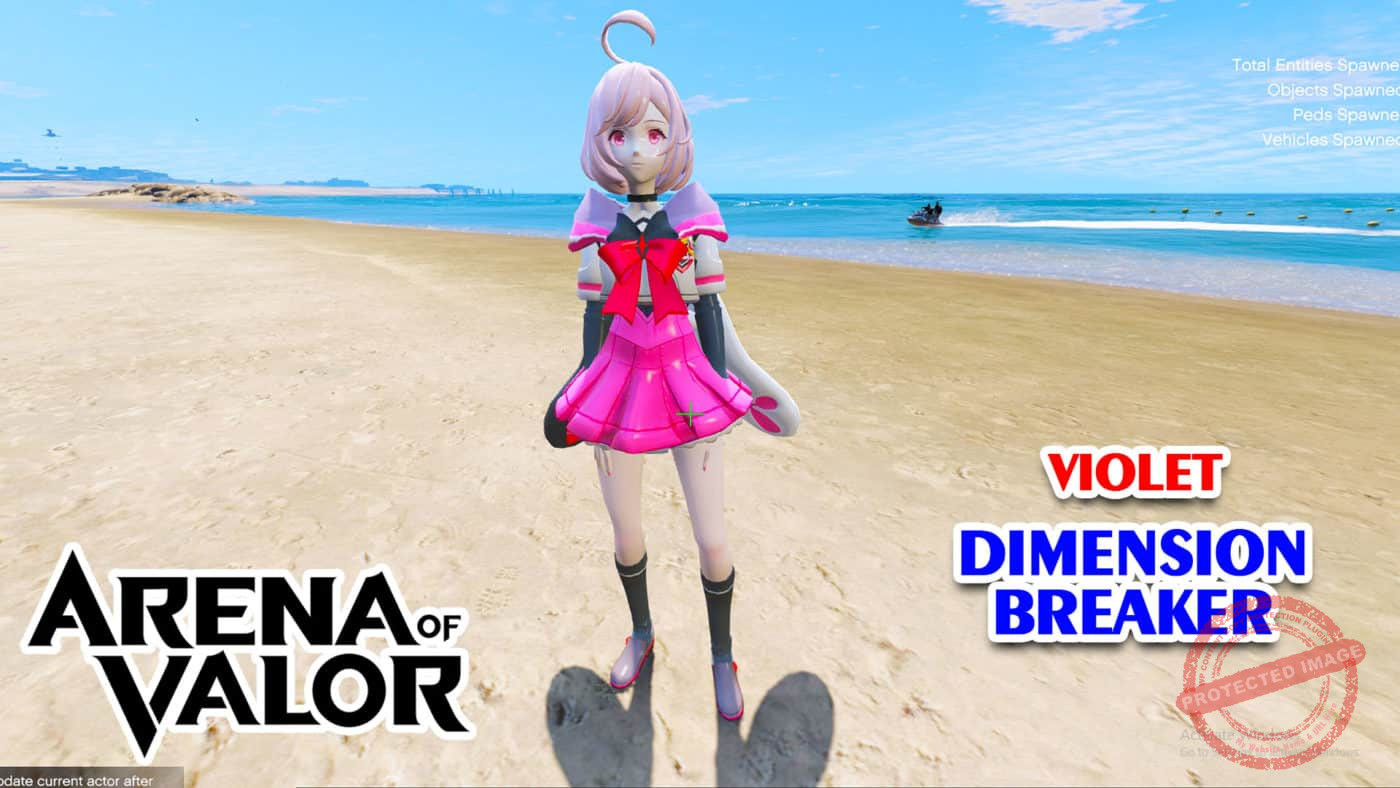 GTA 5 Mod Violet Dimenasion Breaker Arena of Valor - GTA 5 Mods Website