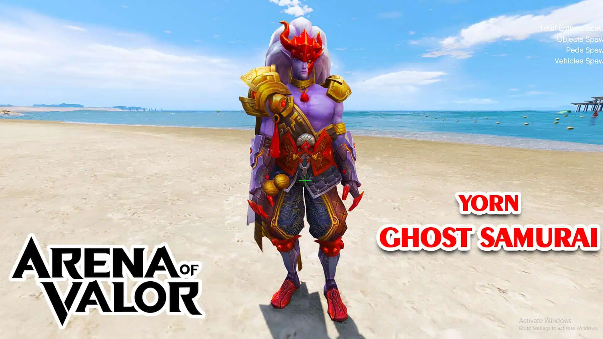 GTA 5 Mod Yorn Samurai Arena of Valor - GTA 5 Mods Website