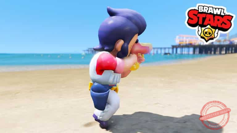 GTA 5 Mods Brawl Stars ROCKSTAR COLT - GTA 5 Mods Website