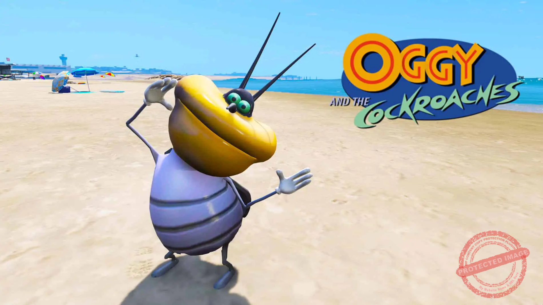GTA 5 Mods Dee Dee in Oggy and the Cockroaches - GTA 5 Mods Website