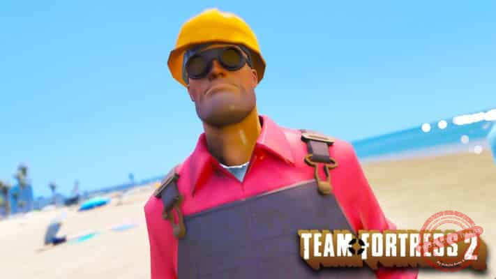 GTA 5 Mods Team Fortress 2 ENGINEER - GTA 5 Mods Website