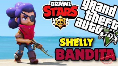 GTA 5 Mods Brawl Stars Bandita Shelly - GTA 5 Mods Website