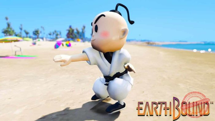 GTA 5 Mods Prince Poo in Earthbound - GTA 5 Mods Website