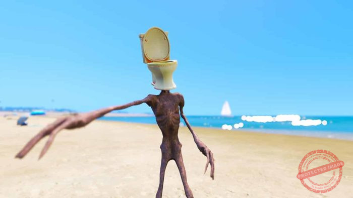 GTA 5 Mods TOILET SIREN HEAD - GTA 5 Mods Website
