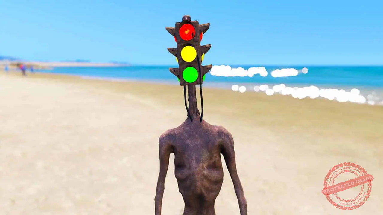GTA 5 Mods Traffic Light Siren Head - GTA 5 Mods Website
