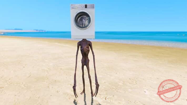 GTA 5 Mods Washing Machine Siren Head - GTA 5 Mods Website