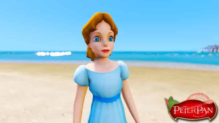 GTA 5 Mods Wendy in Peter Pan - GTA 5 Mods Website