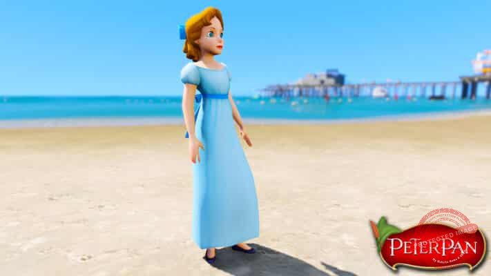 GTA 5 Mods Wendy in Peter Pan - GTA 5 Mods Website