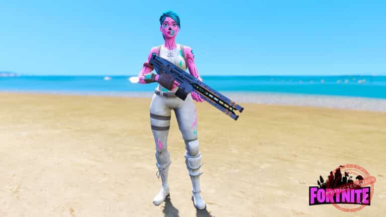 GTA 5 Mods Fortnite Pink Ghoul Trooper - GTA 5 Mods Website