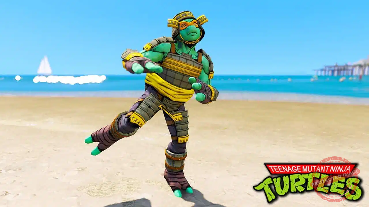 GTA 5 Mods TMNT Michelangelo Samurai - GTA 5 Mods Website