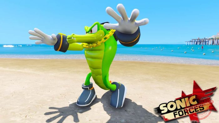 GTA 5 Mods Sonic Forces Vector the Crocodile - GTA 5 Mods Website