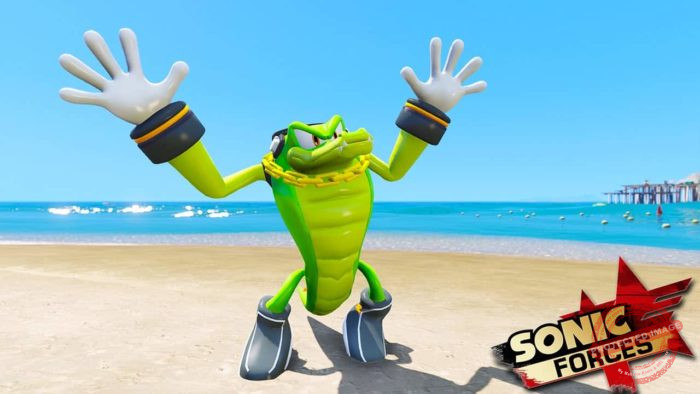 GTA 5 Mods Sonic Forces Vector the Crocodile - GTA 5 Mods Website