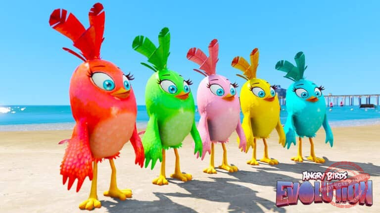 GTA 5 Mods Angry Birds Evolution Stella - GTA 5 Mods Website