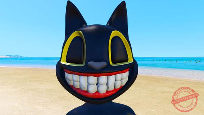 GTA 5 Mods Cartoon Cat (Rebuilt) - GTA 5 Mods Website