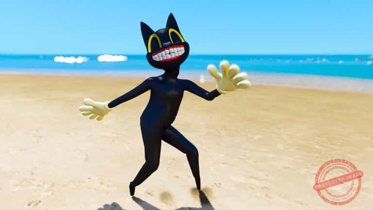 GTA 5 Mods Cartoon Cat (Rebuilt) - GTA 5 Mods Website