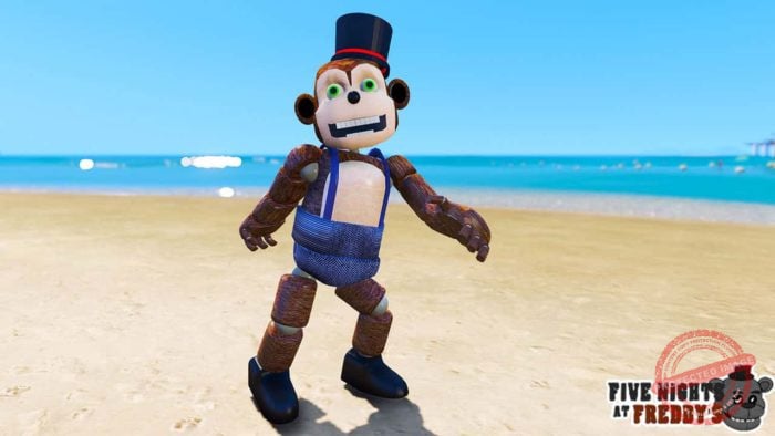 Gta 5 Mods Fnaf Bongo The Monkey Gta 5 Mods Website