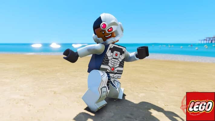 GTA 5 Mods LEGO Cyborg - GTA 5 Mods Website