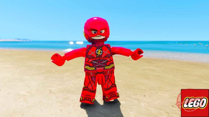 GTA 5 Mods LEGO The Flash - GTA 5 Mods Website