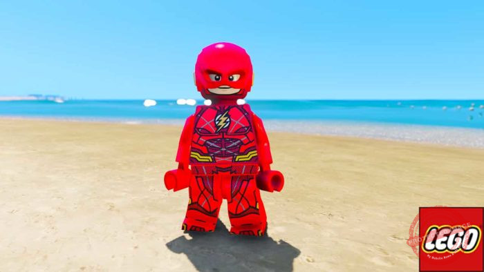 GTA 5 Mods LEGO The Flash - GTA 5 Mods Website