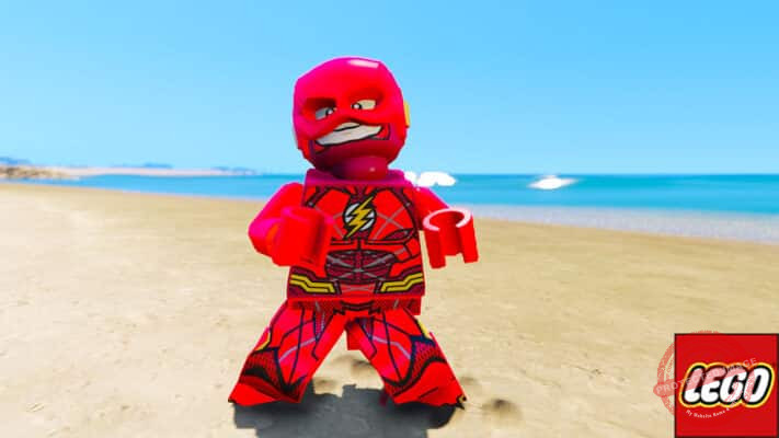 GTA 5 Mods LEGO The Flash - GTA 5 Mods Website