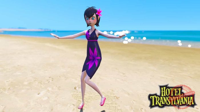 GTA 5 Mods Summer Mavis in Hotel Transylvania 3 - GTA 5 Mods Website