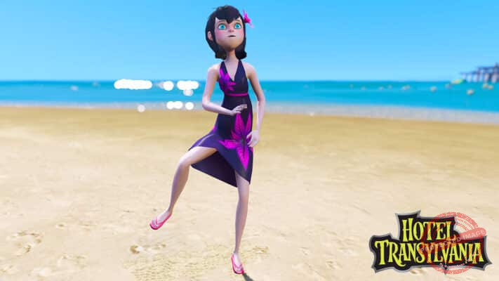GTA 5 Mods Summer Mavis in Hotel Transylvania 3 - GTA 5 Mods Website