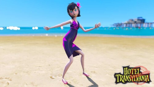 GTA 5 Mods Summer Mavis in Hotel Transylvania 3 - GTA 5 Mods Website