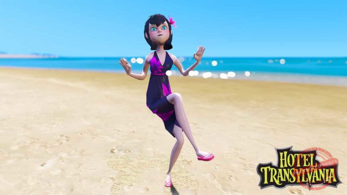 GTA 5 Mods Summer Mavis in Hotel Transylvania 3 - GTA 5 Mods Website