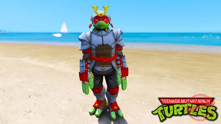 GTA 5 Mods TMNT Raphael Samurai - GTA 5 Mods Website