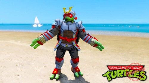 GTA 5 Mods TMNT Raphael Samurai - GTA 5 Mods Website