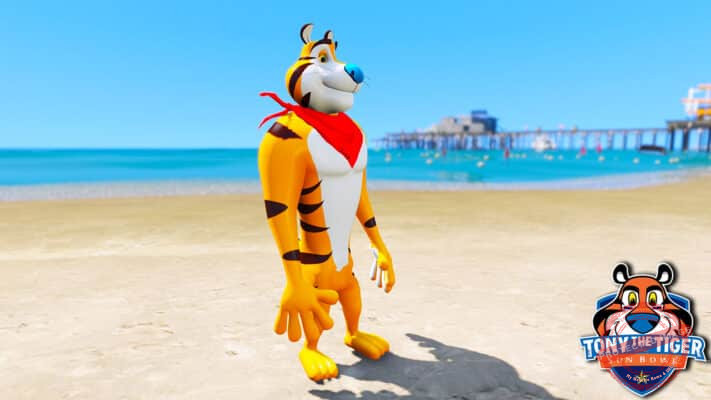 GTA 5 Mods Tony The Tiger - GTA 5 Mods Website