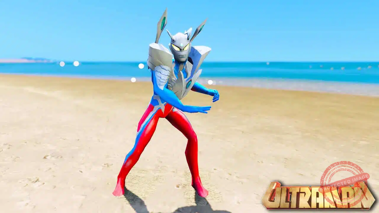 GTA 5 Mods Ultimate Ultraman Zero - GTA 5 Mods Website