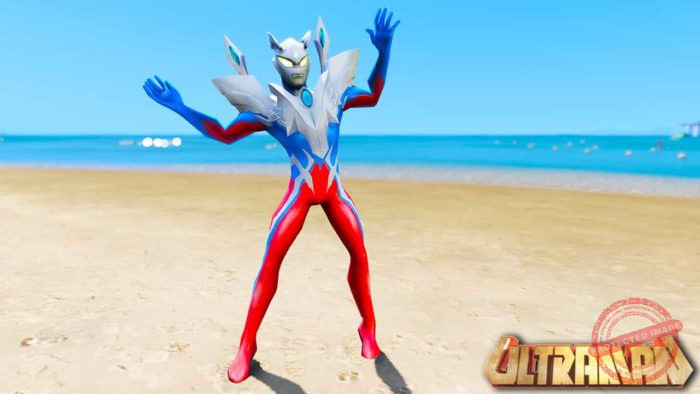 GTA 5 Mods Ultimate Ultraman Zero - GTA 5 Mods Website