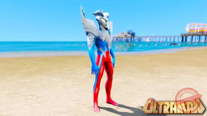GTA 5 Mods Ultimate Ultraman Zero - GTA 5 Mods Website