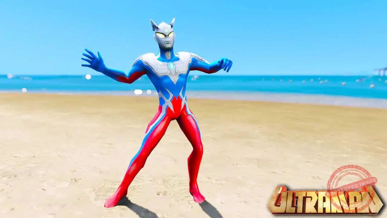 GTA 5 Mods Ultraman Zero - GTA 5 Mods Website