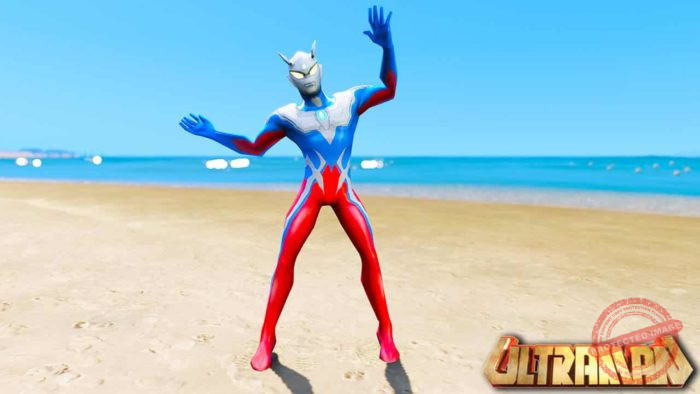 GTA 5 Mods Ultraman Zero - GTA 5 Mods Website