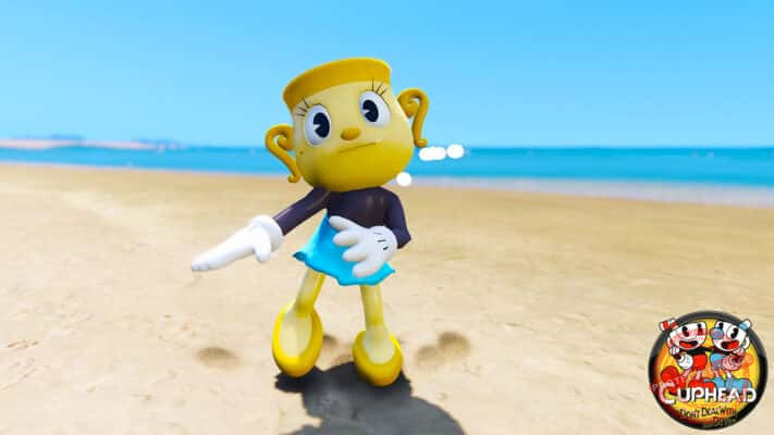 GTA 5 Mods Ms Chalice in Cuphead - GTA 5 Mods Website