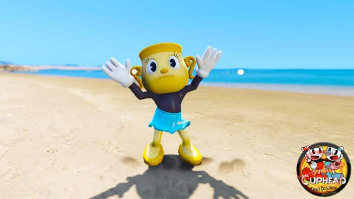 GTA 5 Mods Ms Chalice in Cuphead - GTA 5 Mods Website