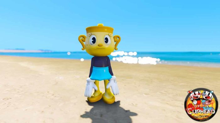 GTA 5 Mods Ms Chalice in Cuphead - GTA 5 Mods Website