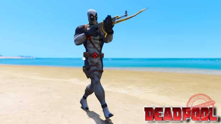 GTA 5 Mods Deadpool X-Force - GTA 5 Mods Website