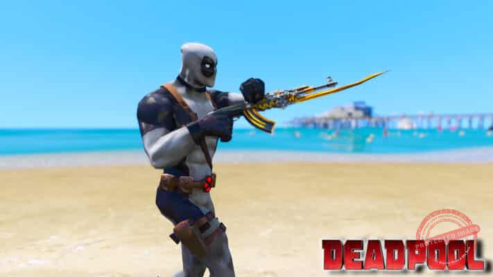 GTA 5 Mods Deadpool X-Force - GTA 5 Mods Website