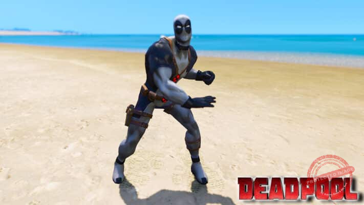 GTA 5 Mods Deadpool X-Force - GTA 5 Mods Website
