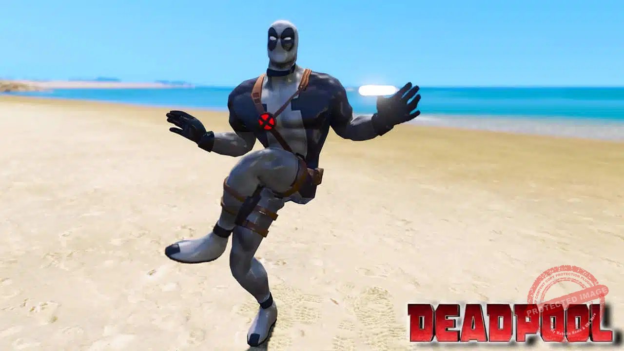 GTA 5 Mods Deadpool X-Force - GTA 5 Mods Website