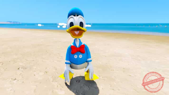 GTA 5 Mods Donald Duck - GTA 5 Mods Website